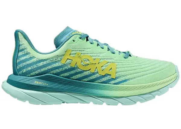 Hoka One One Mach 5 Sneakers - Lime Glow/ocean
