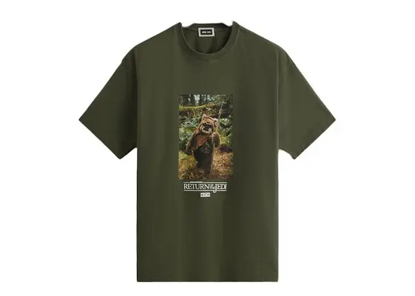 Kith X Star Wars Ewok Vintage Tee Shirt - Cypress