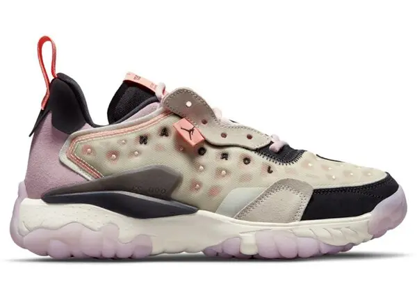 JORDAN Delta 2 Sneakers - Light Bone/light Arctic Pink/sunset Pulse