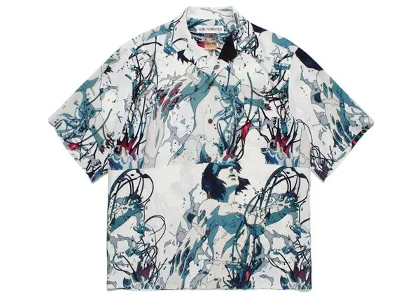 WACKO MARIA X Ghost In The Shell #2 Hawaiian Shirt