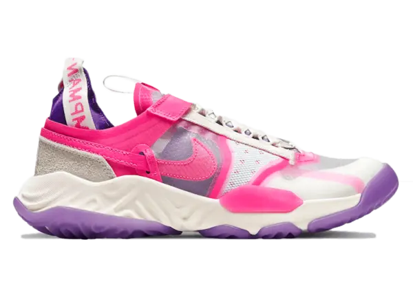 JORDAN Delta Breathe Sneakers - Sail/fierce Purple/hyper Pink