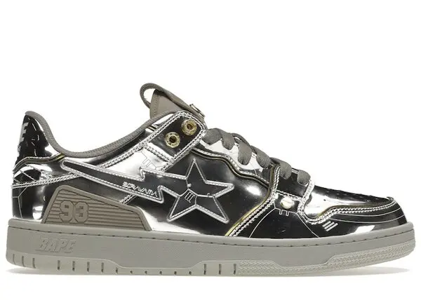 BAPE Sk8 Sta Hajime Sorayama /metallicin Sneakers