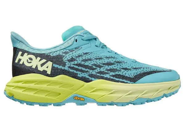 Hoka One One Speedgoat 5 - Coastal Shade/green Glow