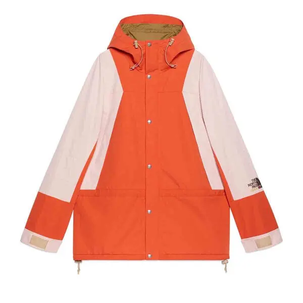 Gucci X The North Face Jacket - Orange/beige