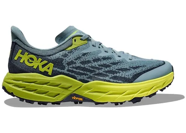Hoka One One Speedgoat 5 - Stone Blue/dark Citron