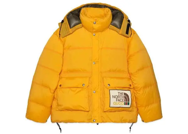 Gucci Padded Jacket - Yellow