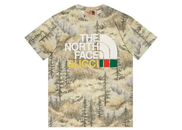 Gucci X The North Face T-shirt - Forest Print
