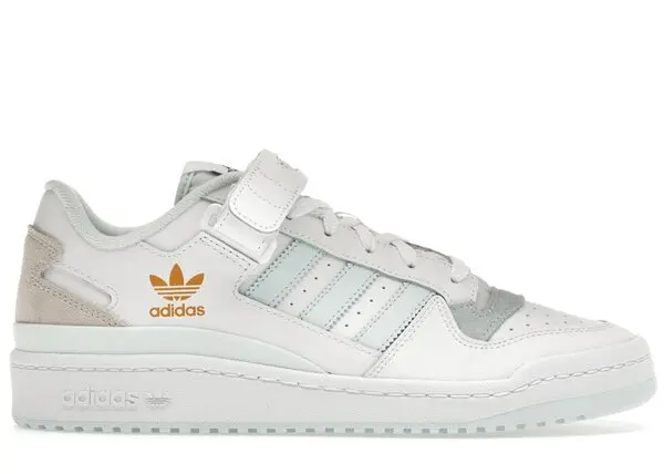 Adidas Forum Low Sneakers - Cloud White/almost Blue/chalk White