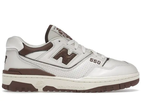 NEW BALANCE 550 Aime Leon Dorein Sneaker - White/brown