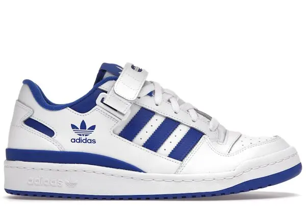 Adidas Forum Low White - Cloud White/royal Blue