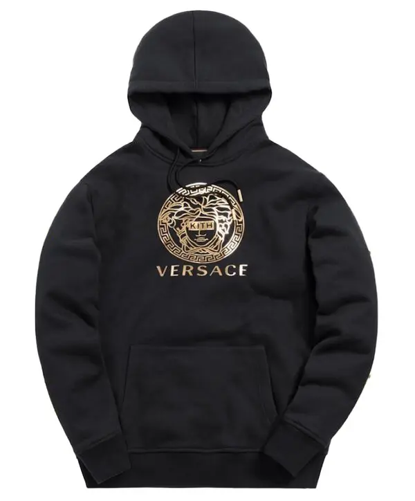 Kith X Versace Medusa Hoodie - Black