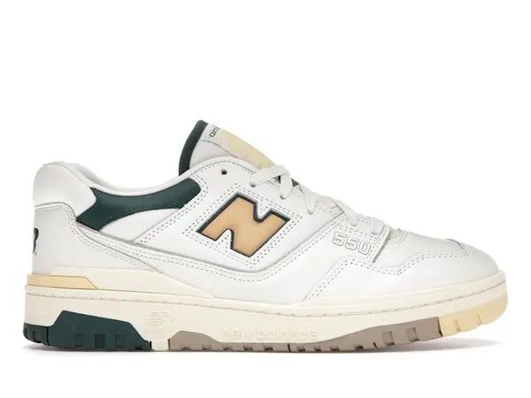 NEW BALANCE 550 Aime Leon Dore Sneakers - White/natural/green