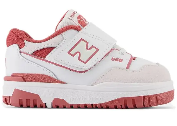 NEW BALANCE 550 Bungee Lace Strapin Sneakers - White/astro Dust
