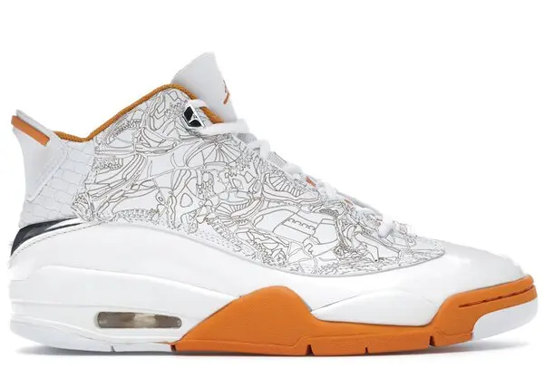 JORDAN Dub Zero Sneakers - White/ceramic