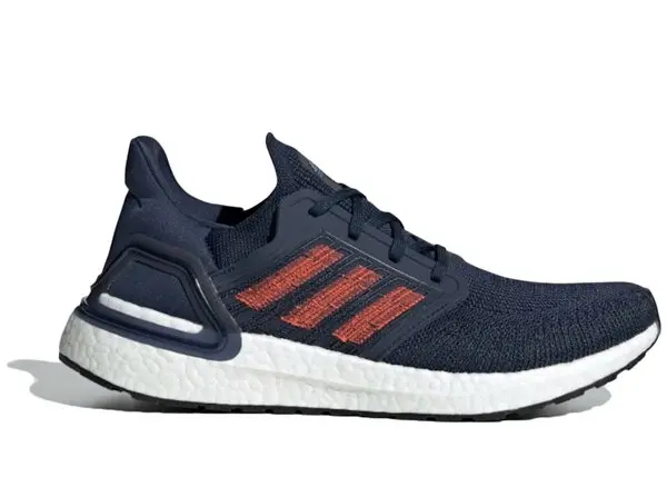 Adidas Ultra Boost 20 Sneakers - Collegiate Navy/solar Red/team Royal Blue