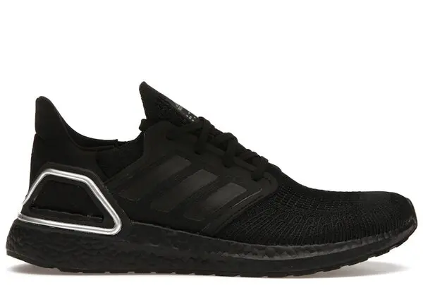 Adidas Ultra Boost 20 Sneakers - Core Black/silver Metallic