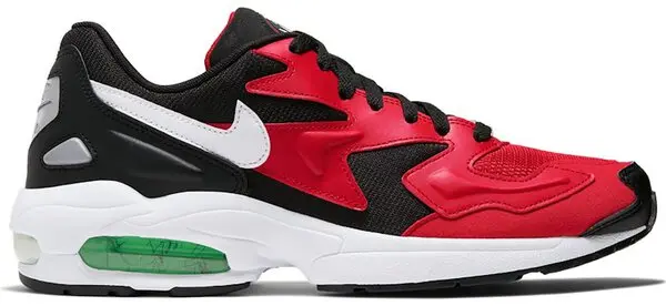 Nike Air Max 2 Light Sneakers - Black/university Red/electro Green