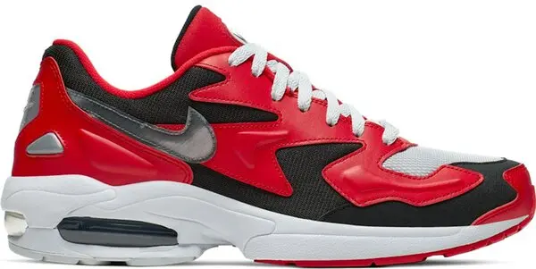 Nike Air Max2 Light Sneakers - University Red/black/reflect Silver