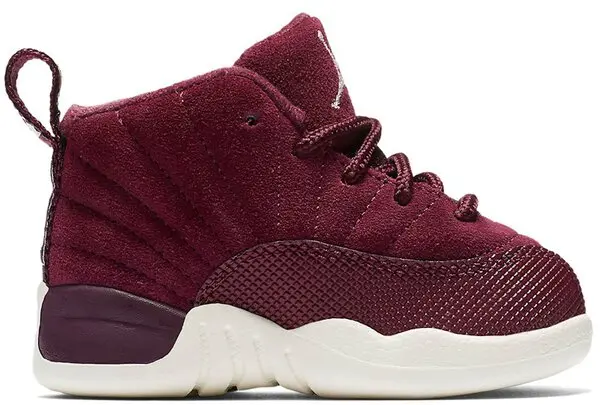 JORDAN 12 Retro Sneakers - Bordeaux/sail/metallic Silver