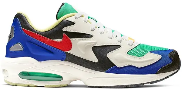 Nike Air Max2 Light Sneakers - Dark Obsidian/sail/racer Blue