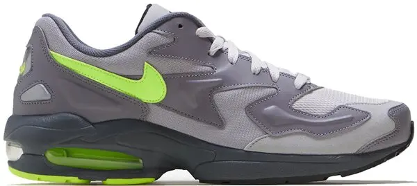 Nike Air Max2 Light Sneakers - Gunsmoke/volt/vast Grey