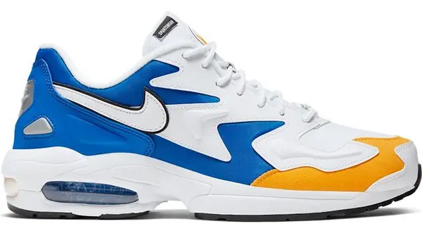 Nike Air Max 2 Light Windbreaker - White/university Gold/game Royal