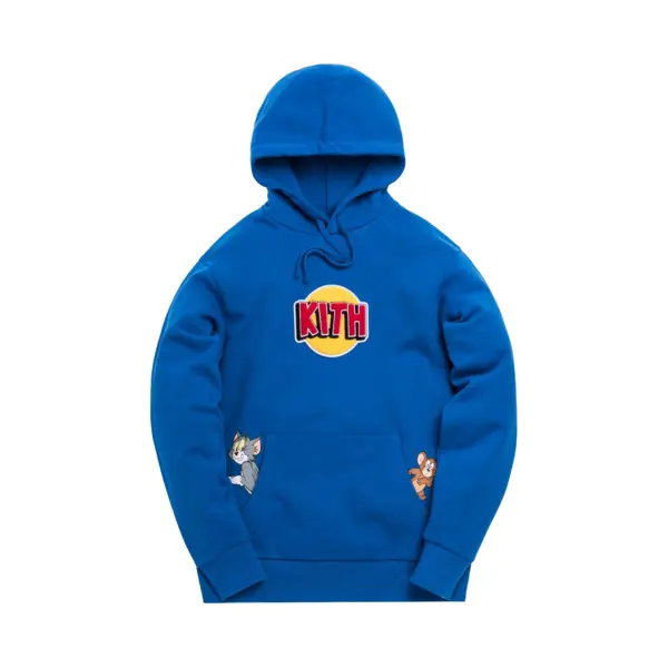 Kith X Tom & Jerry Hoodie - Royal Blue