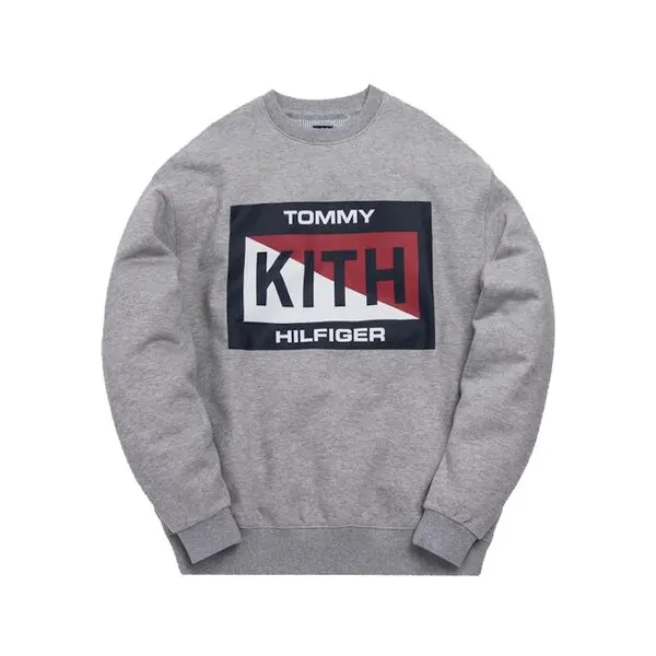 Kith X Tommy Hilfiger Slash Logo Crewneck Sweatshirt