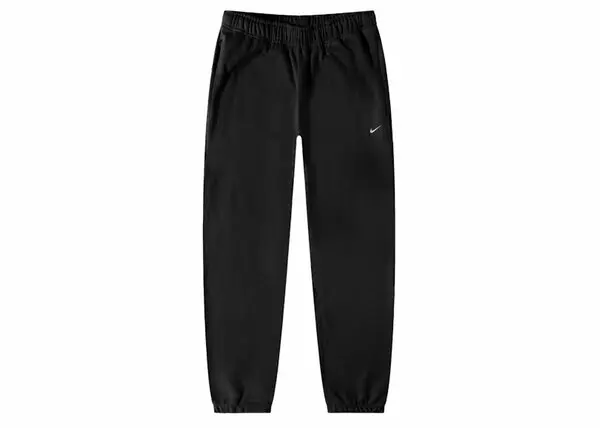 Nike Solo Swoosh Fleece Pants - Black/white