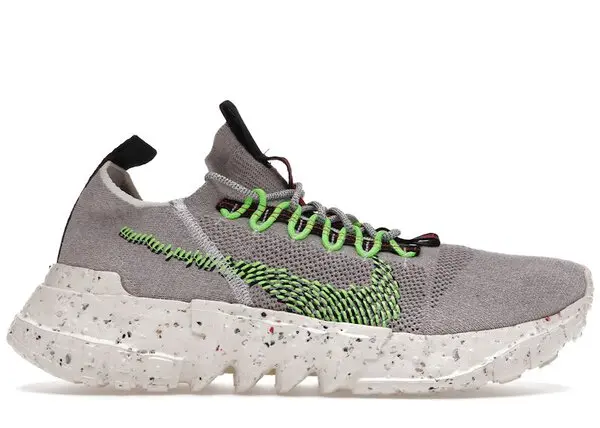 Nike Space Hippie 01 Electric Green - Vast Grey/black/white