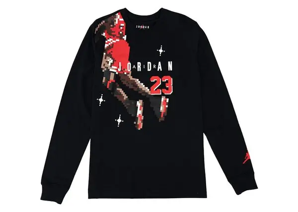 Nike Jordan Slam Dunk Contest Holiday Long-sleeve Pixel Tee