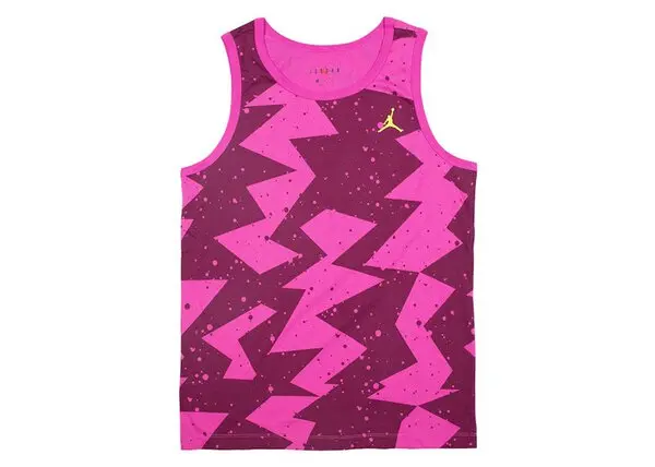 Nike Jordan Printed Tank Top - Bordeaux Red
