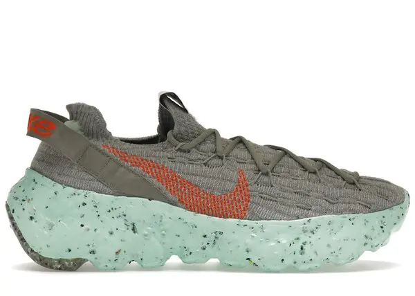 Nike Space Hippie 04 - Grey/orange/green Glow