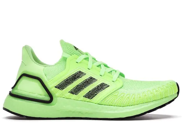 Adidas Ultra Boost 20 Sneakers - Signal Green/core Black