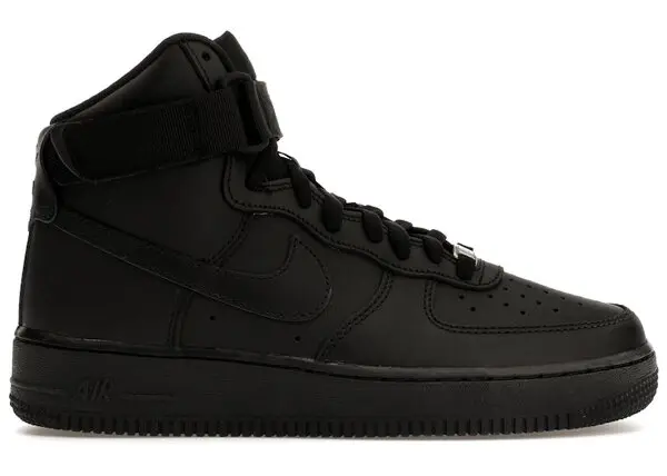 Nike Force 1 High Triple Sneakers - Black