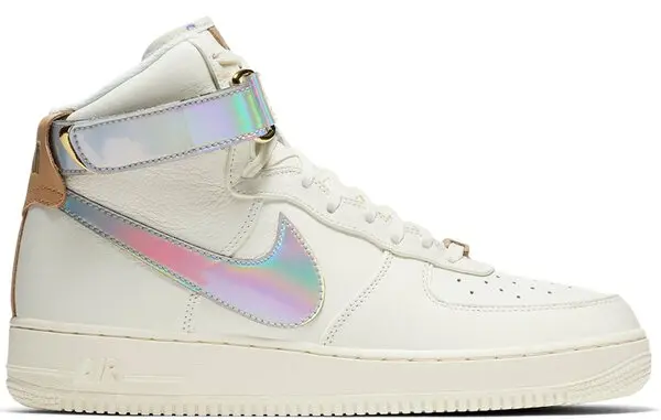 Nike Air Force 1 High The Bundin Sneakers - Sail/metallic Silver