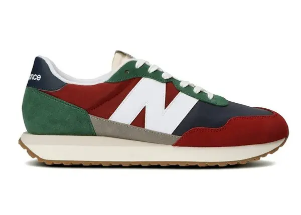NEW BALANCE 237 Sneakers - Red/green/navy Blue