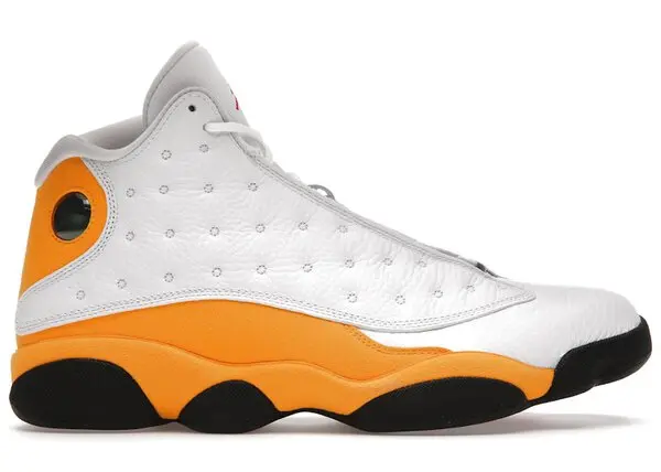 JORDAN Retro Sneakers - White/university Red/del Sol