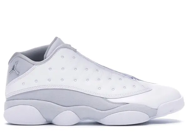 JORDAN Retro Low Sneakers - White/metallic Silver