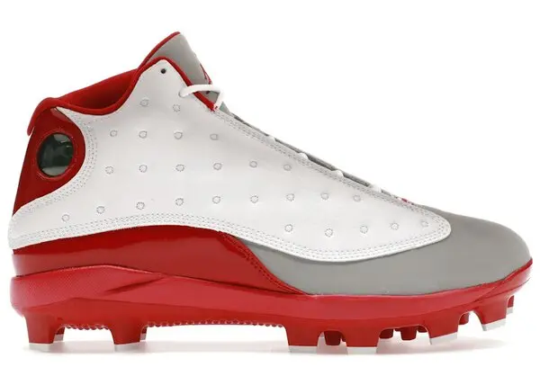 JORDAN 13 Retro Mcs Cleat - White/gym Red