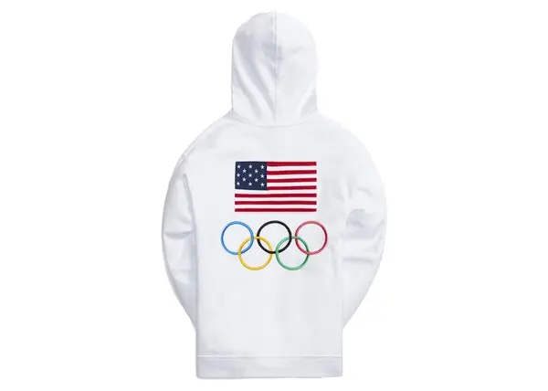 Kith For Team Usa Flag Williams Iii Hoodie