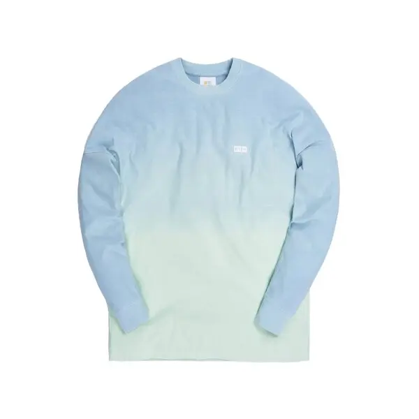 Kith For Lucky Charms Dip Dye Long Sleeve Tee Shirt - Blue/green