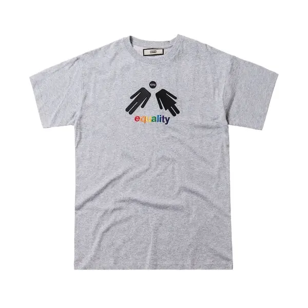 Kith Equality Tee Shirt - Heather Grey