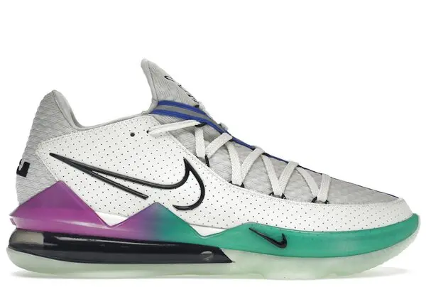 Nike Lebron 17 Low Glow In The Dark Sneakers - Multicolor