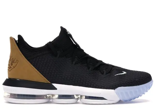 Nike Lebron 16 Low Basketball Shoe - Black