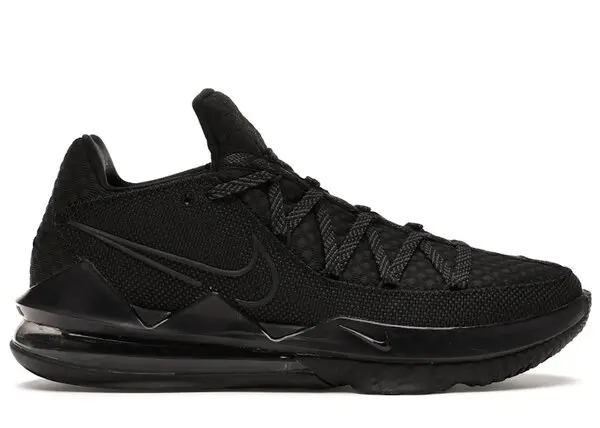 Nike Lebron 17 Low Athletic Sneakers - Black/dark Grey