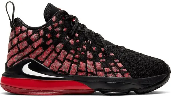 Nike Lebron 17 Sneakers - Black/white/university Red