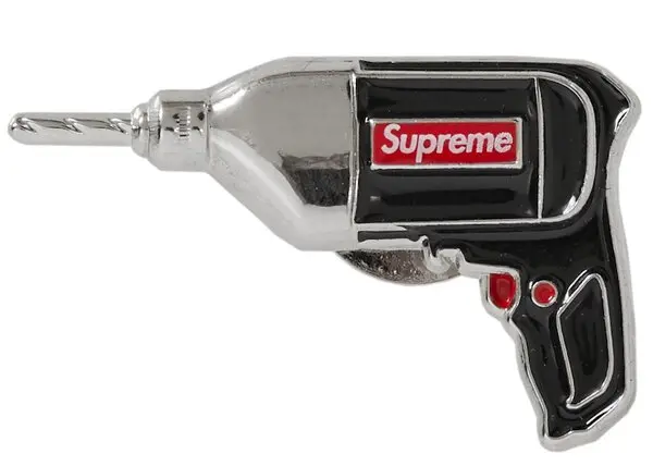 Supreme Power Drill Pin - Black