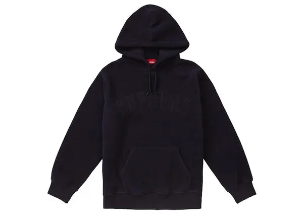 Supreme Polartec Hooded Sweatshirt - Navy | Editorialist
