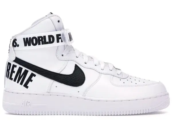 Nike Air Force 1 High Supreme Sneakers - White/black